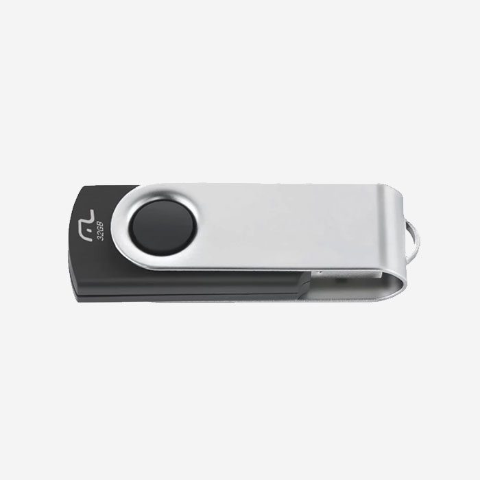 Pen Drive com Clipes Musicais - v2 Produtos